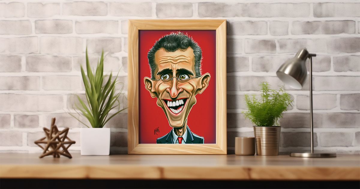 Jens Stoltenberg Caricature Poster - Vikingviews